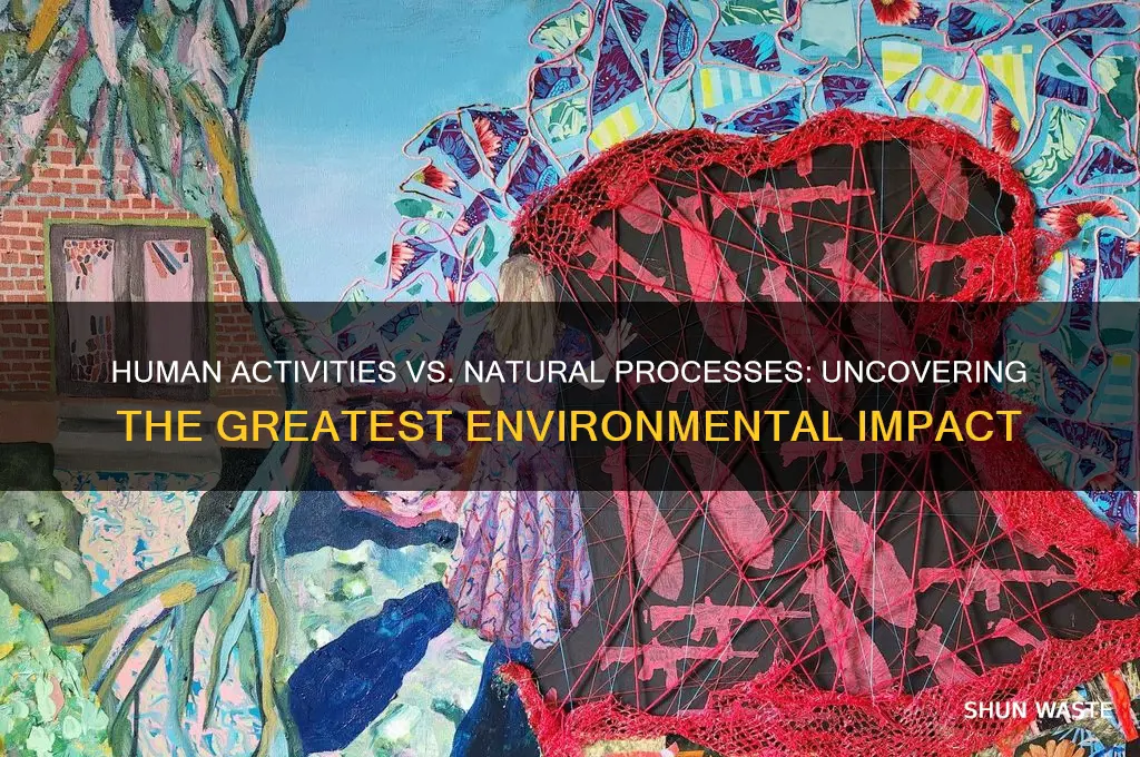 Human Activities Vs. Natural Processes: Uncovering The Greatest ...