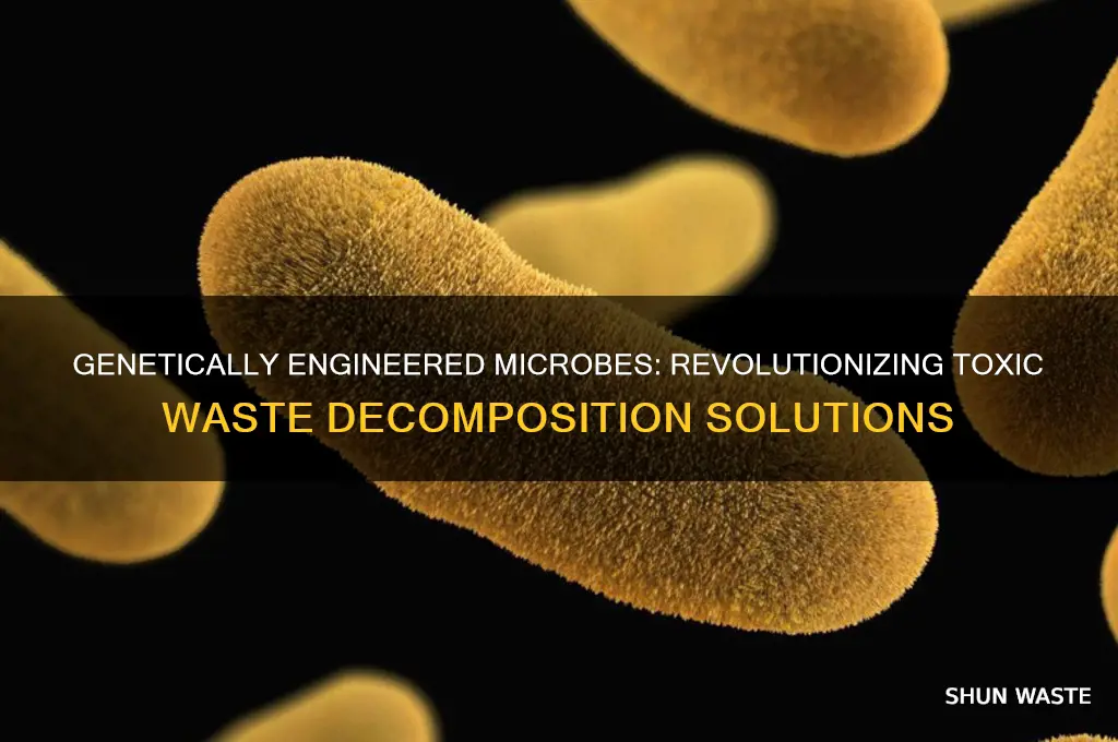 Genetically Engineered Microbes: Revolutionizing Toxic Waste ...