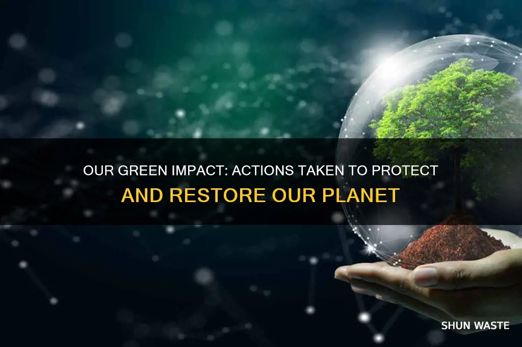 Our Green Impact: Actions Taken To Protect And Restore Our Planet ...