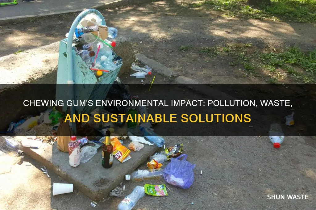 Chewing Gum's Environmental Impact: Pollution, Waste, And Sustainable ...
