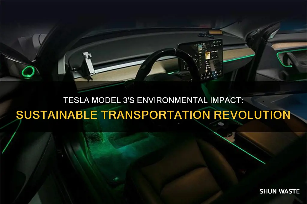 Tesla Model 3'S Environmental Impact: Sustainable Transportation ...