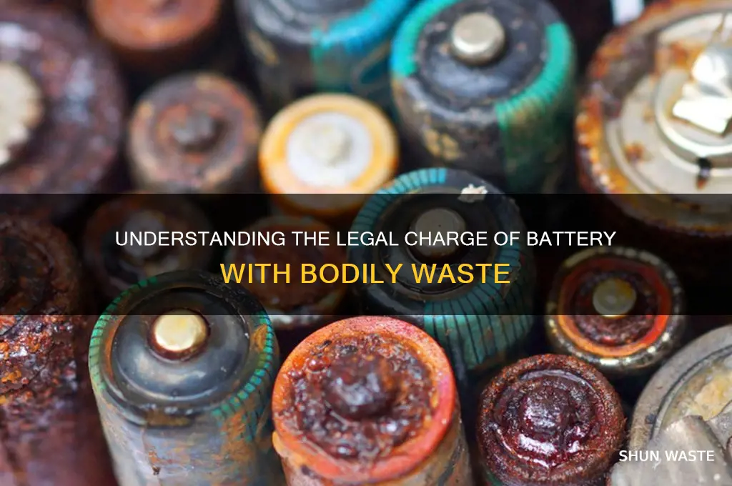 Understanding The Legal Charge Of Battery With Bodily Waste | ShunWaste