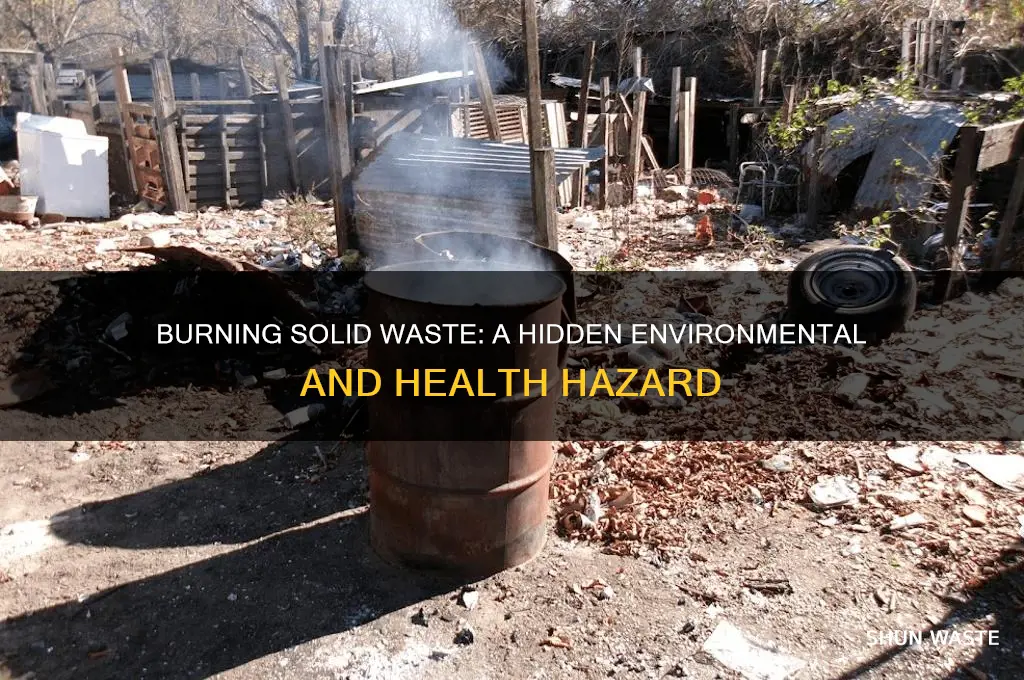 Burning Solid Waste: A Hidden Environmental And Health Hazard | ShunWaste