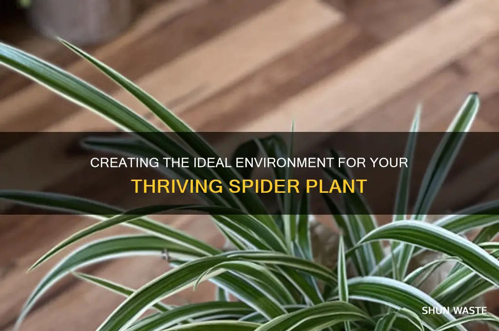 Creating The Ideal Environment For Your Thriving Spider Plant | ShunWaste