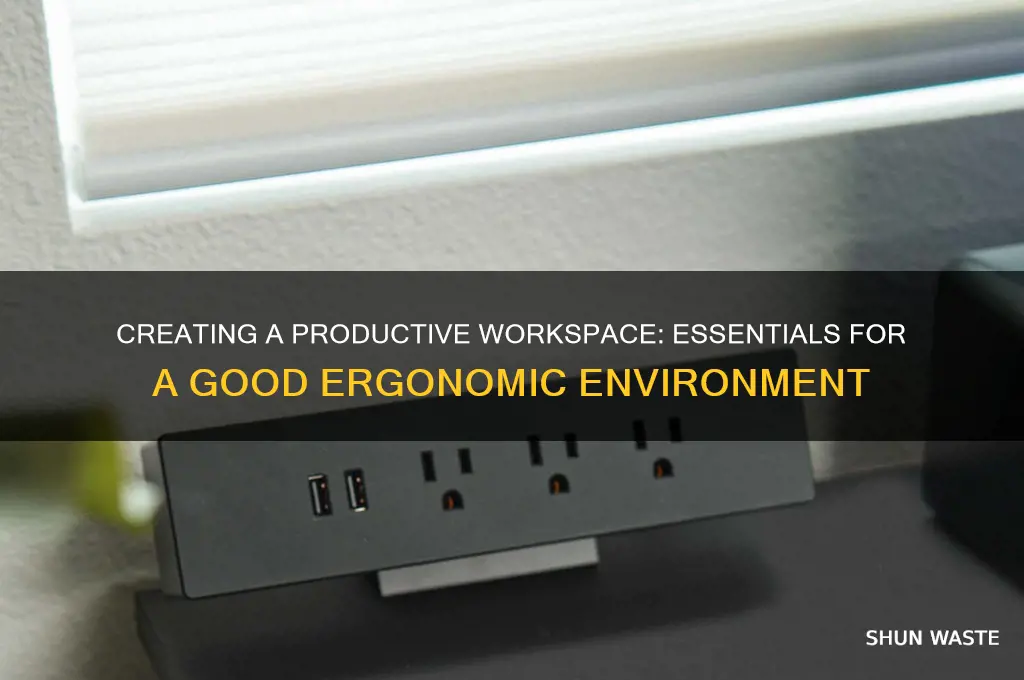 Creating A Productive Workspace: Essentials For A Good Ergonomic ...