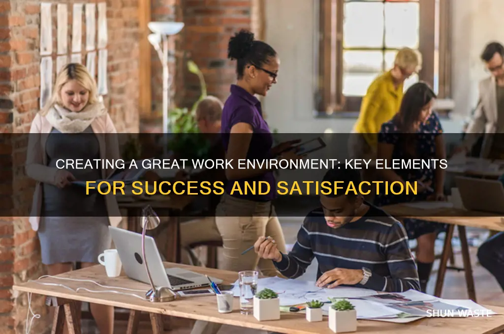 Creating A Great Work Environment: Key Elements For Success And ...