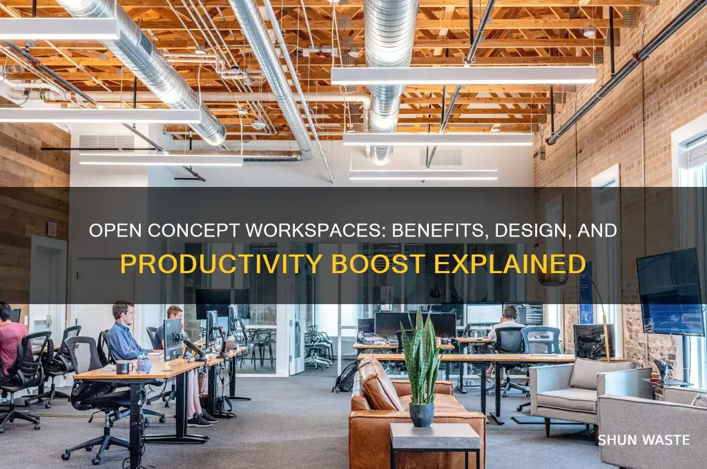 Open Concept Workspaces: Benefits, Design, And Productivity Boost ...
