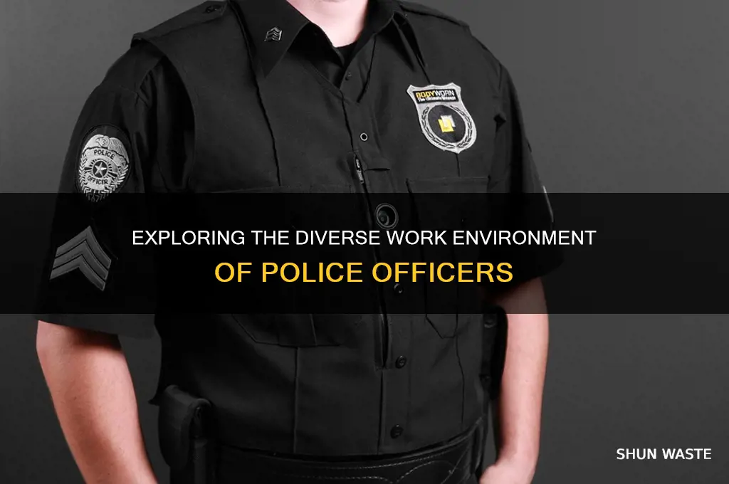 Exploring The Diverse Work Environment Of Police Officers | ShunWaste