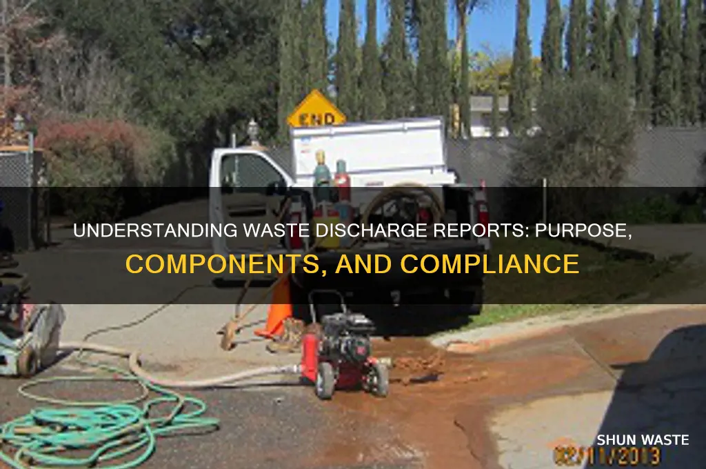 Understanding Waste Discharge Reports: Purpose, Components, And ...