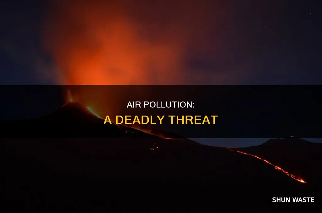 Air Pollution: A Deadly Threat | ShunWaste