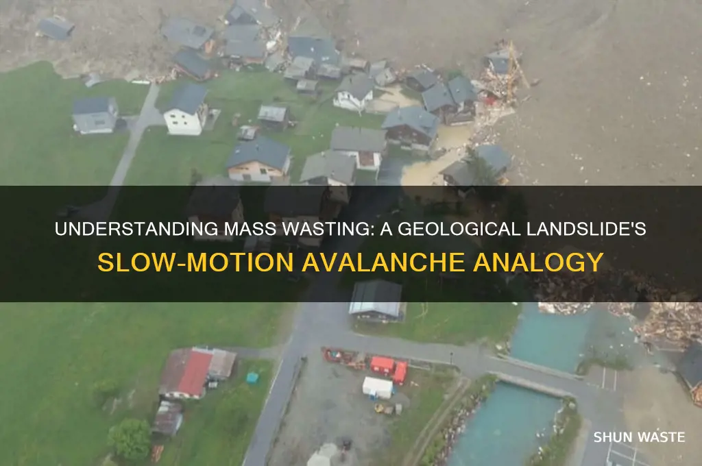 Understanding Mass Wasting: A Geological Landslide's Slow-Motion ...