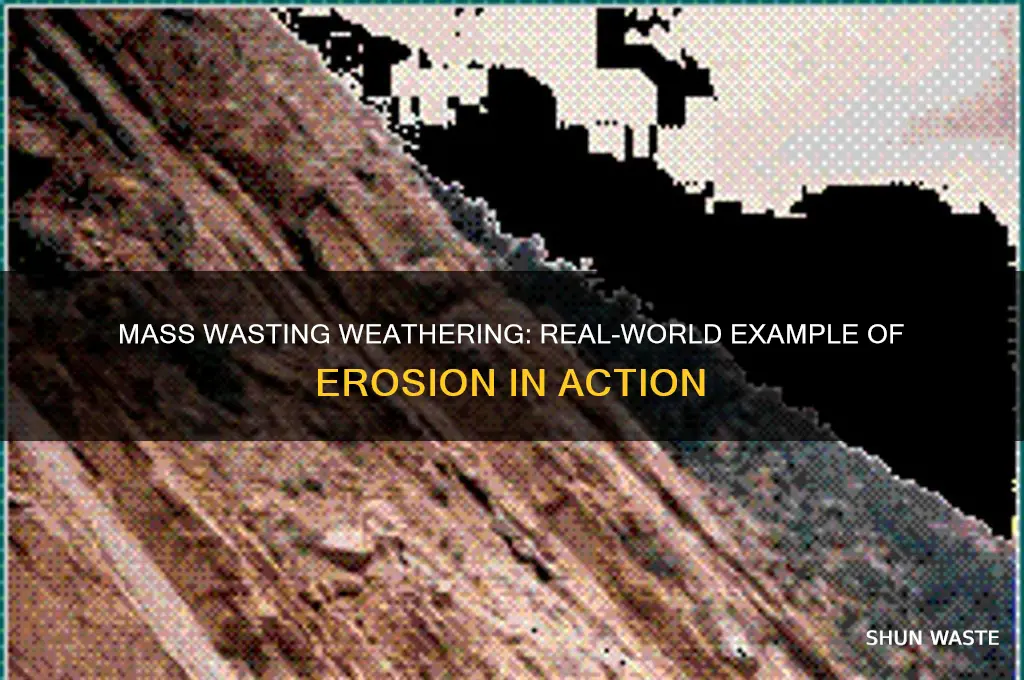 Mass Wasting Weathering: Real-World Example Of Erosion In Action ...