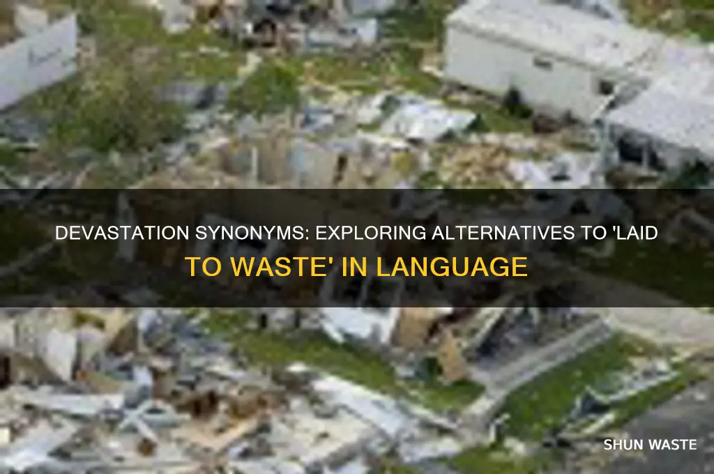 Devastation Synonyms: Exploring Alternatives To 'Laid To Waste' In ...