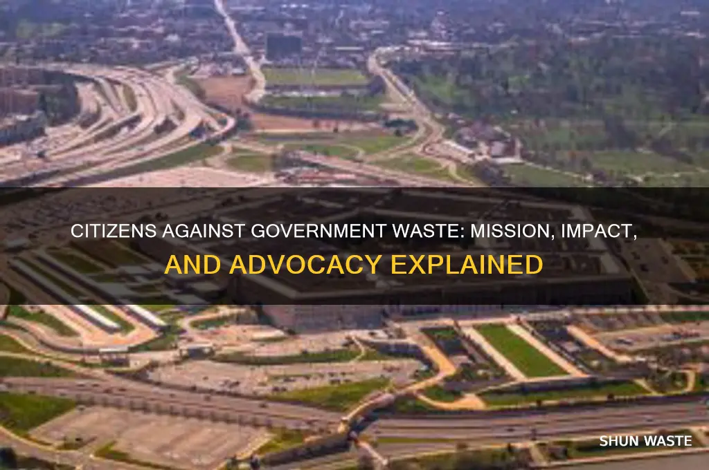 Citizens Against Government Waste: Mission, Impact, And Advocacy ...