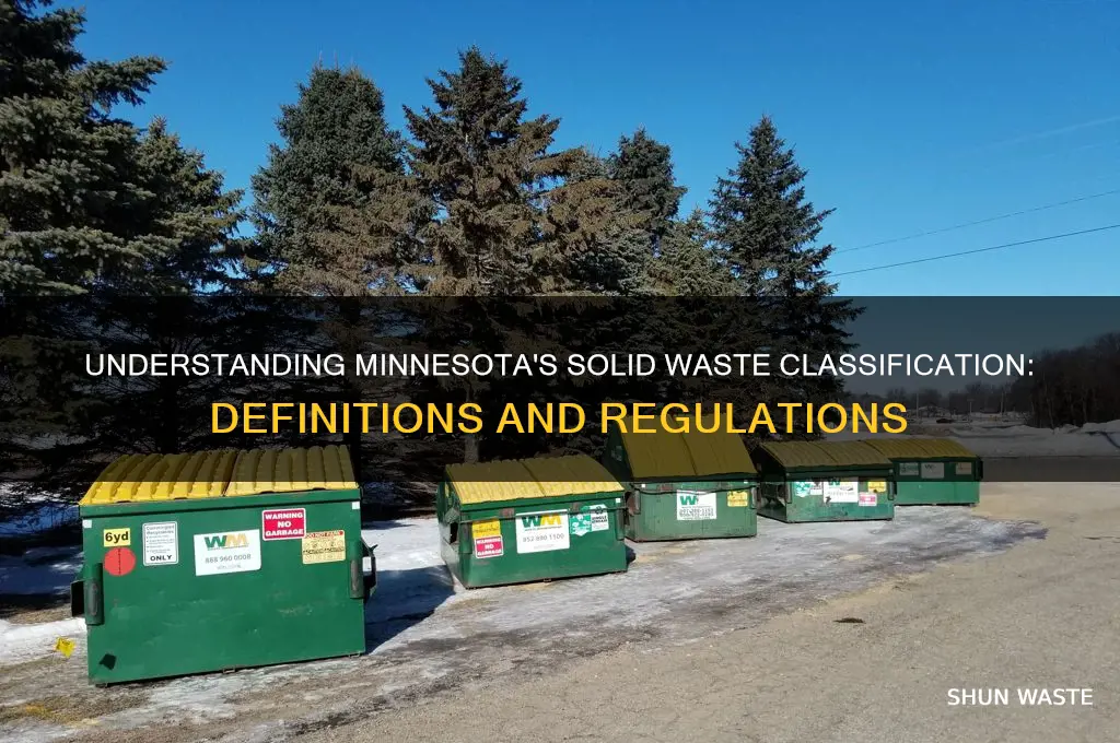 Understanding Minnesota's Solid Waste Classification: Definitions And ...