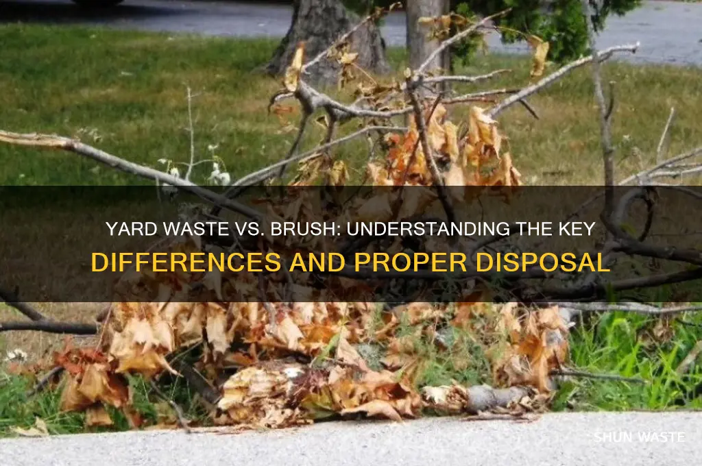 Yard Waste Vs. Brush: Understanding The Key Differences And Proper ...