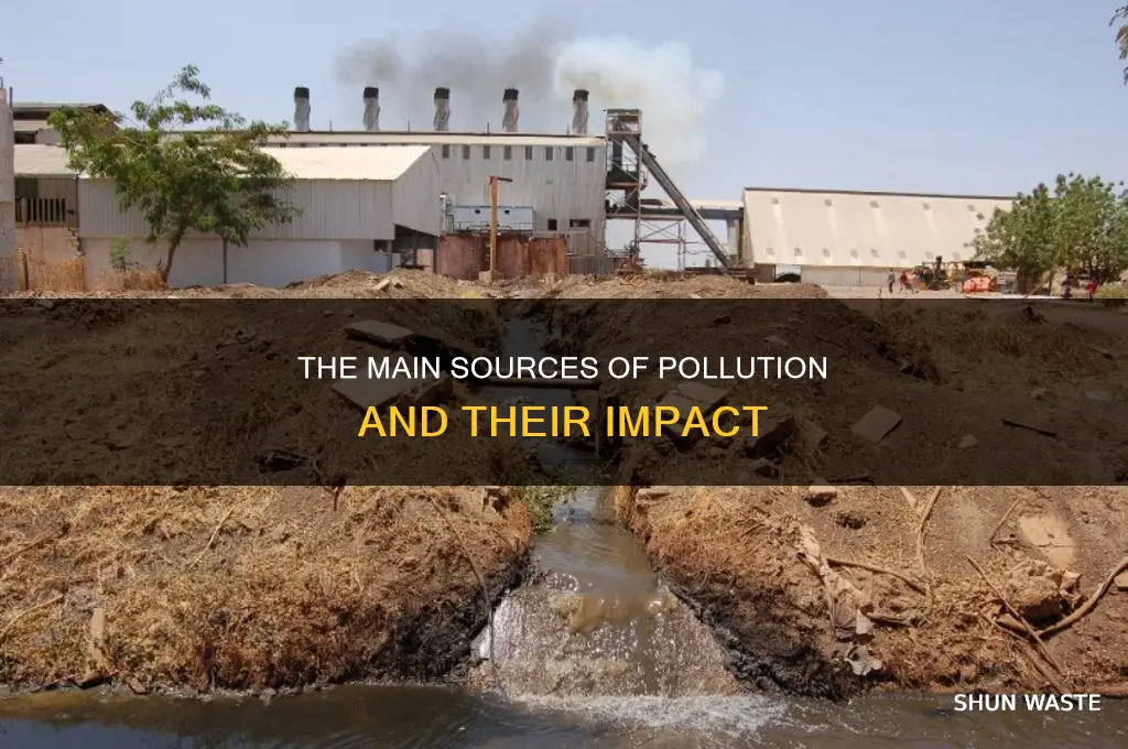 The Main Sources Of Pollution And Their Impact | ShunWaste