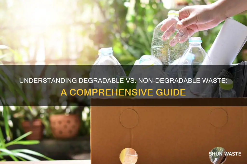 Understanding Degradable Vs. Non-Degradable Waste: A Comprehensive ...