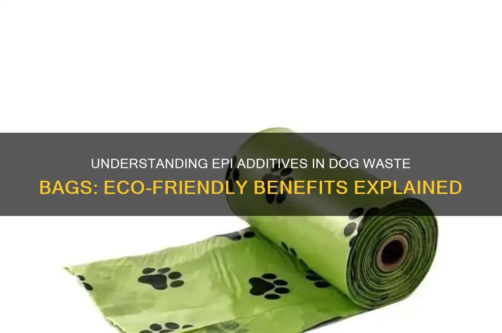 Understanding Epi Additives In Dog Waste Bags: Eco-Friendly Benefits ...