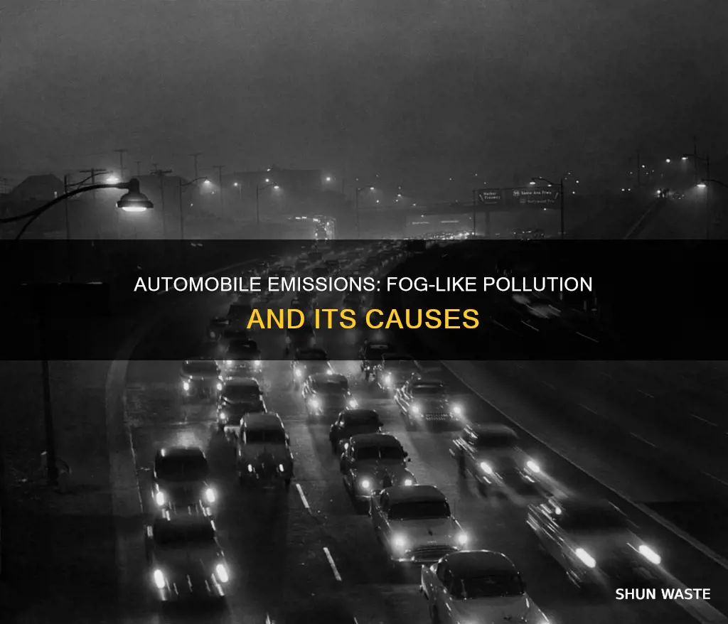 Automobile Emissions: Fog-Like Pollution And Its Causes | ShunWaste