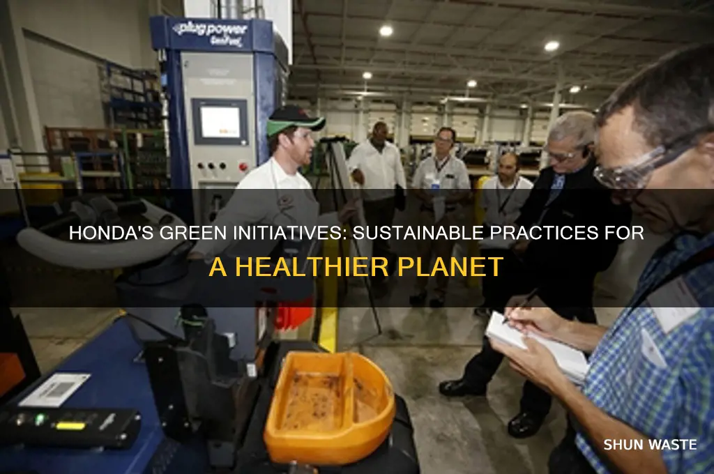 Honda's Green Initiatives: Sustainable Practices For A Healthier Planet ...