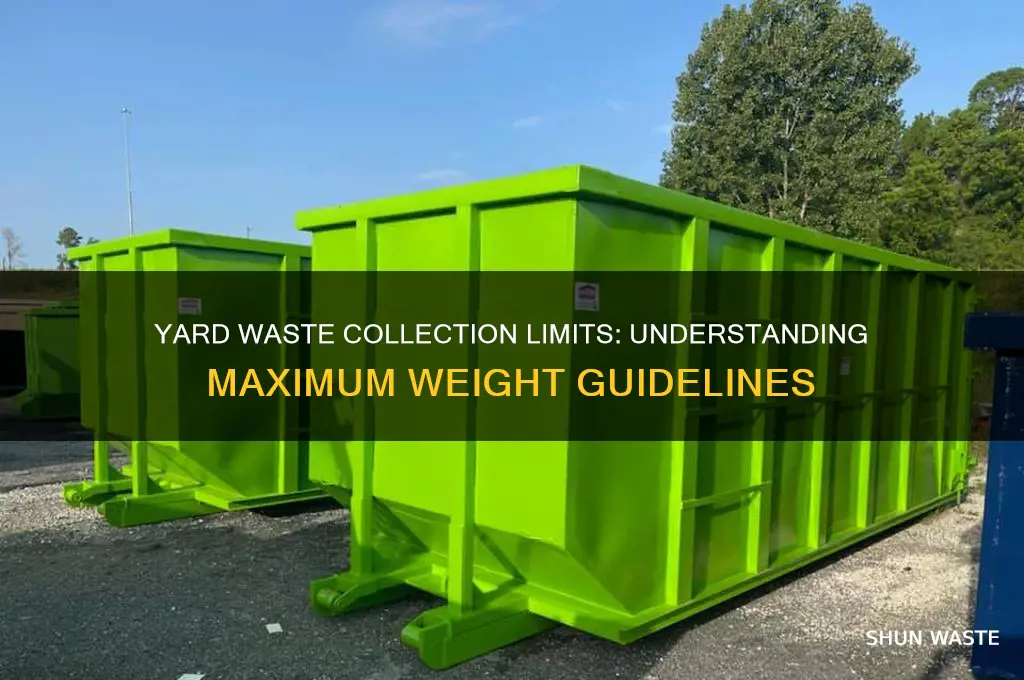 Yard Waste Collection Limits: Understanding Maximum Weight Guidelines ...