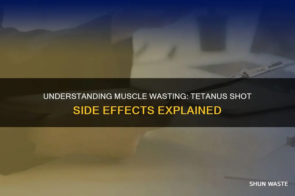Understanding Muscle Wasting: Tetanus Shot Side Effects Explained ...
