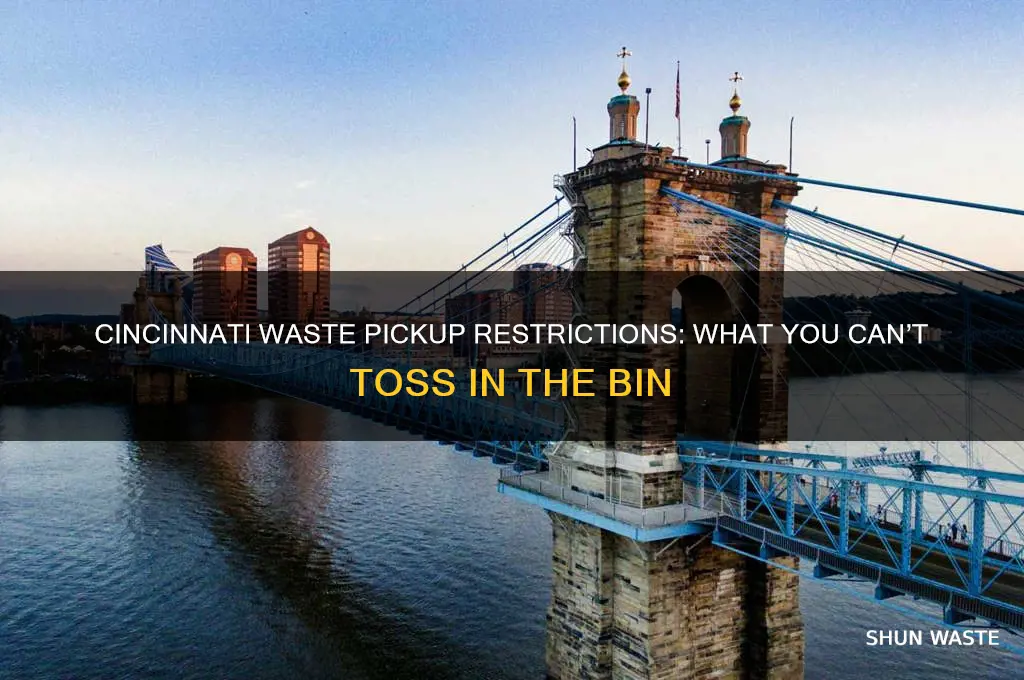 Cincinnati Waste Pickup Restrictions: What You Can’T Toss In The Bin ...