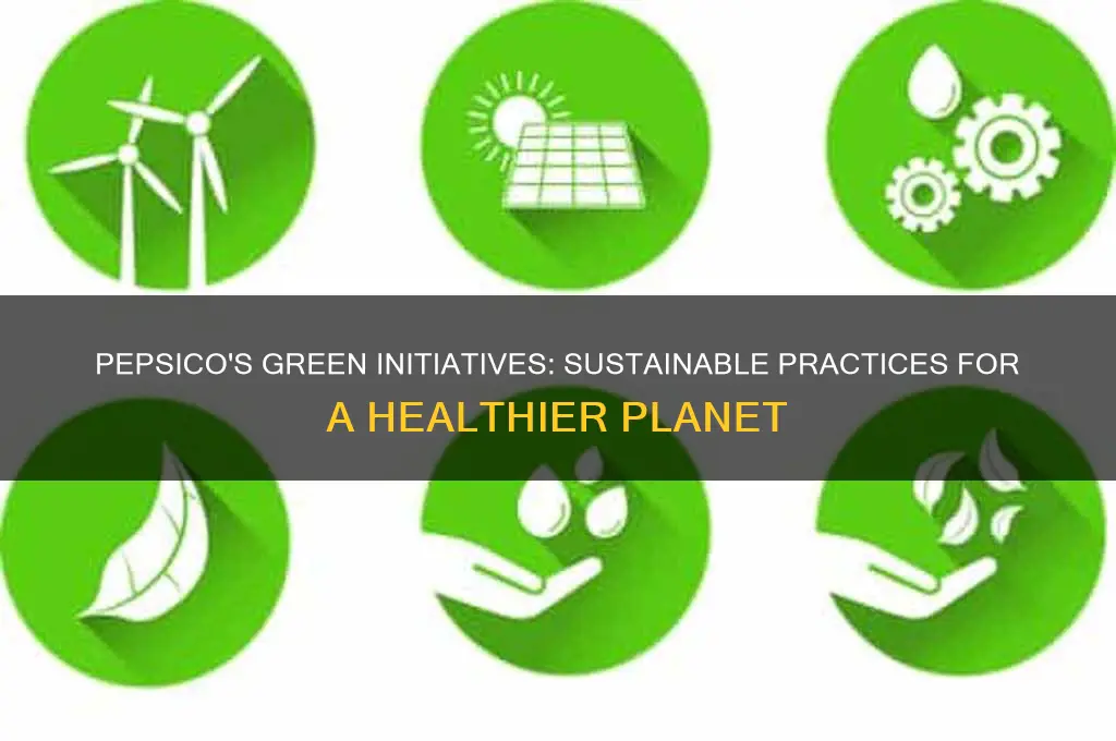 Pepsico's Green Initiatives: Sustainable Practices For A Healthier ...