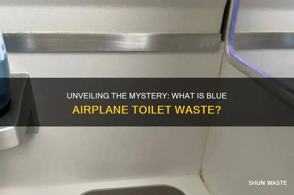 Unveiling The Mystery: What Is Blue Airplane Toilet Waste? | ShunWaste