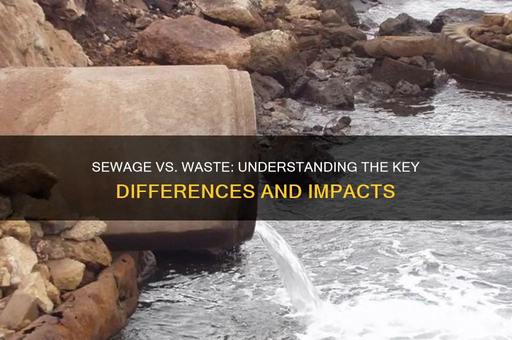 Sewage Vs. Waste: Understanding The Key Differences And Impacts | ShunWaste