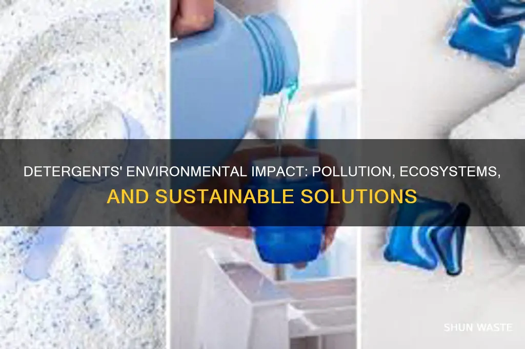 Detergents' Environmental Impact: Pollution, Ecosystems, And ...