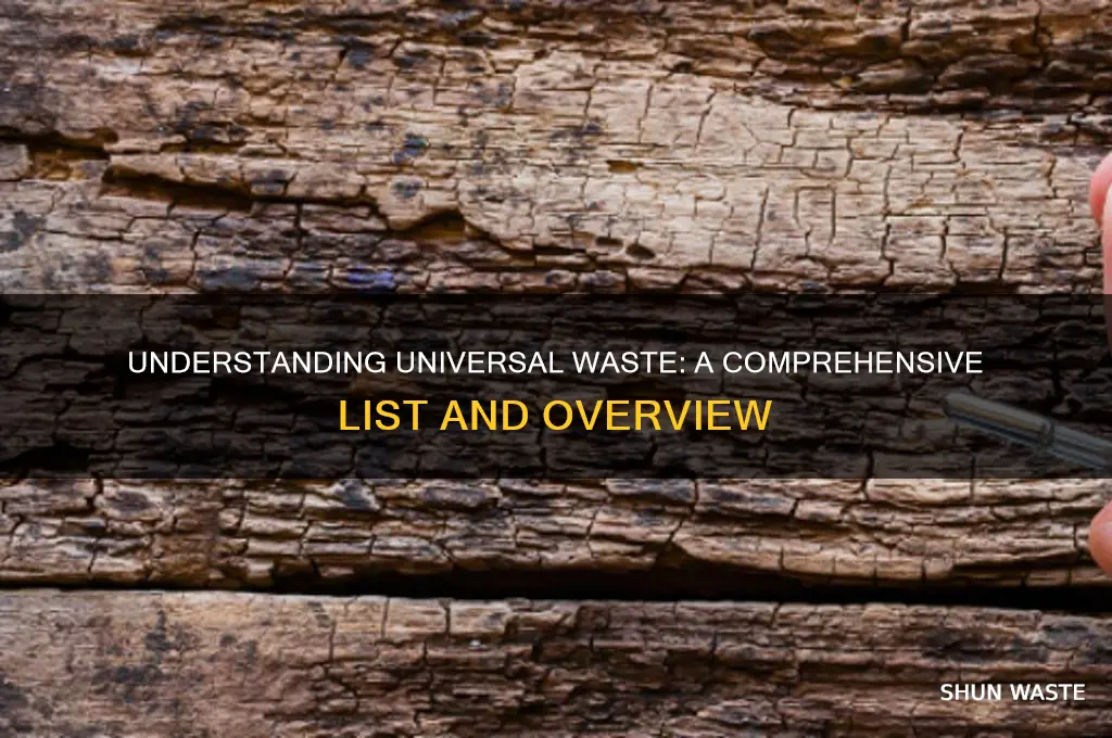Understanding Universal Waste: A Comprehensive List And Overview ...