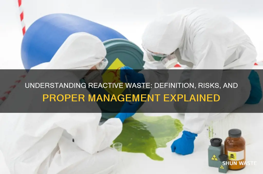 Understanding Reactive Waste: Definition, Risks, And Proper Management ...