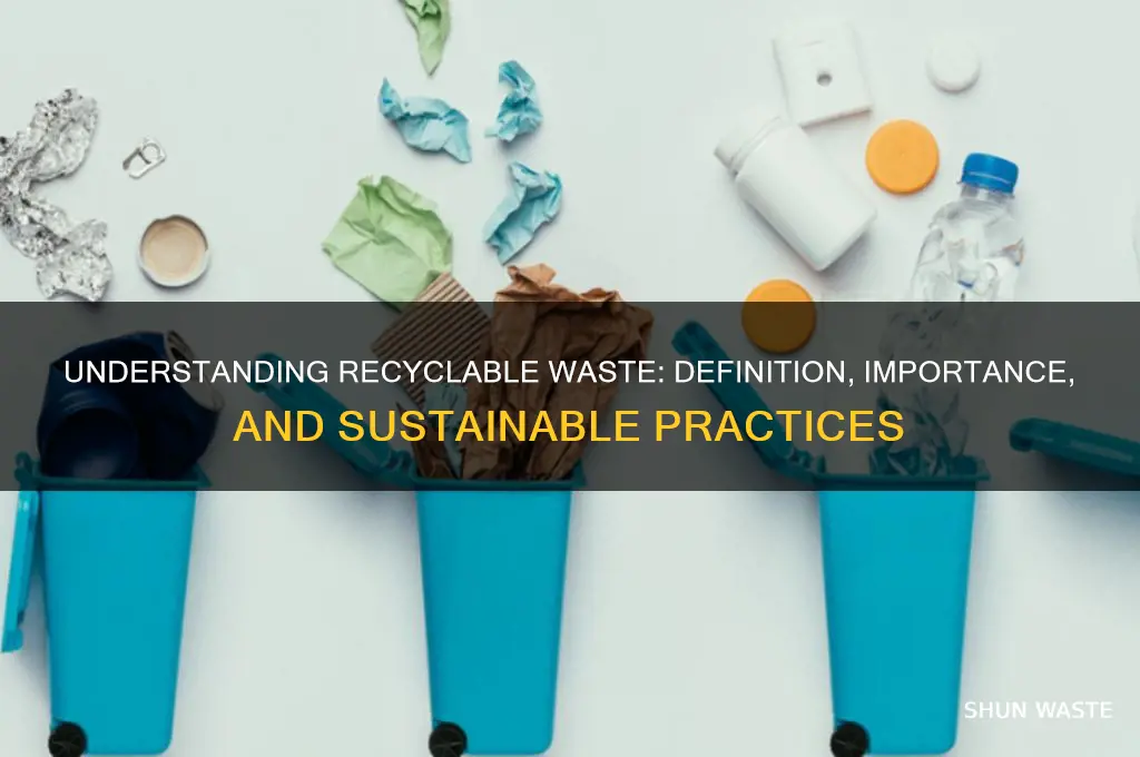 Understanding Recyclable Waste: Definition, Importance, And Sustainable ...