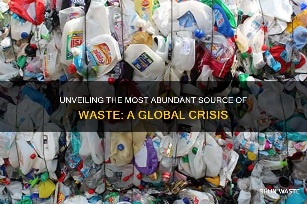 Unveiling The Most Abundant Source Of Waste: A Global Crisis | ShunWaste