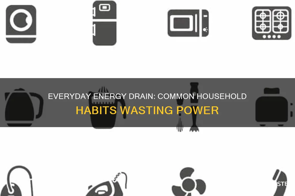 Everyday Energy Drain: Common Household Habits Wasting Power | ShunWaste