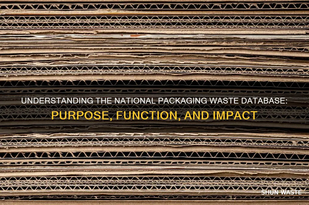 Understanding The National Packaging Waste Database: Purpose, Function ...