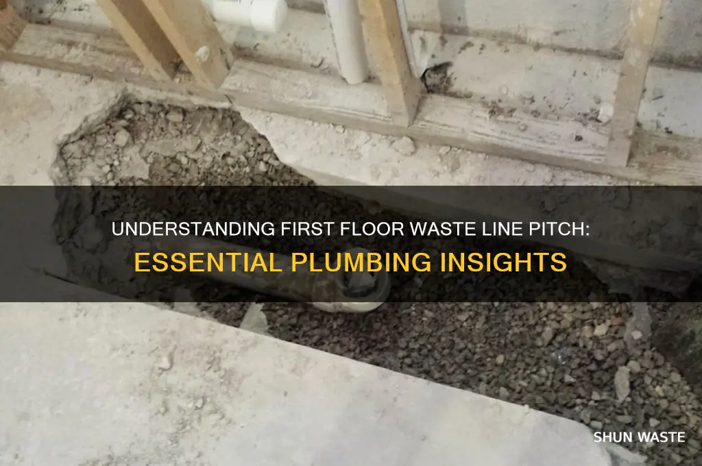 Understanding First Floor Waste Line Pitch: Essential Plumbing Insights ...