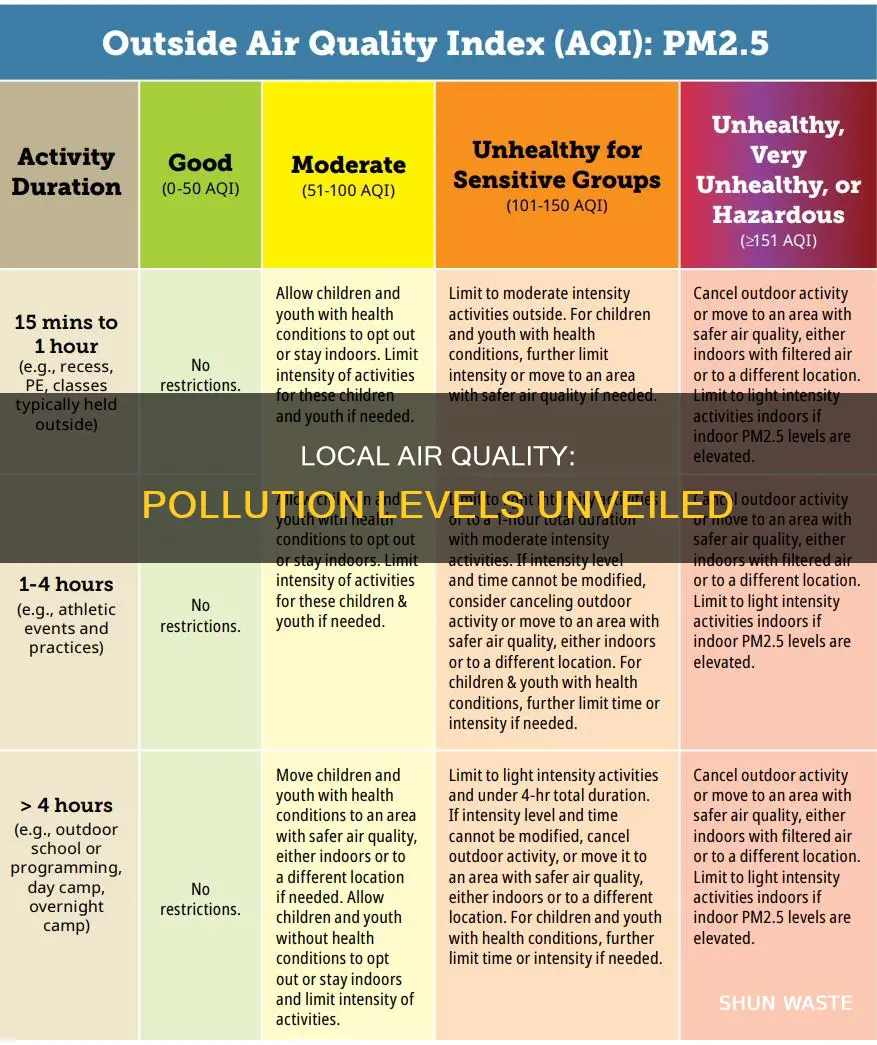 Local Air Quality: Pollution Levels Unveiled | ShunWaste