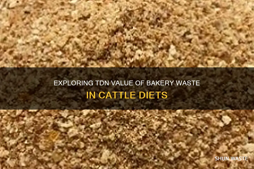 Exploring Tdn Value Of Bakery Waste In Cattle Diets | ShunWaste