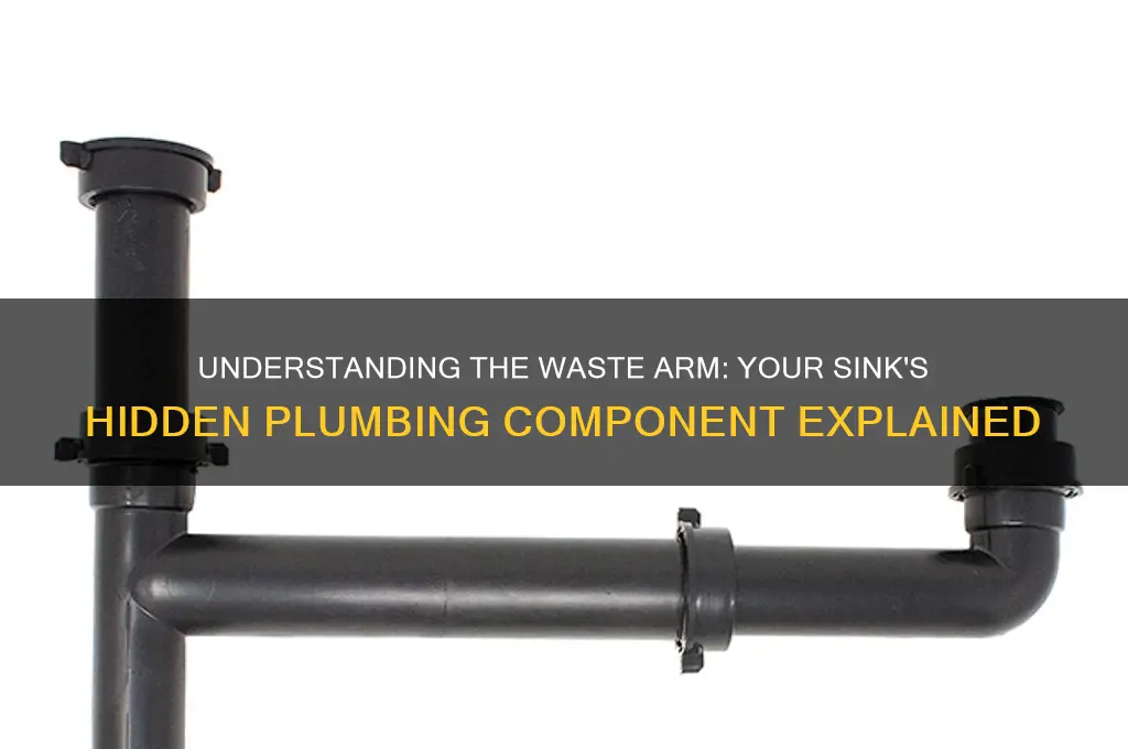 Understanding The Waste Arm: Your Sink's Hidden Plumbing Component ...