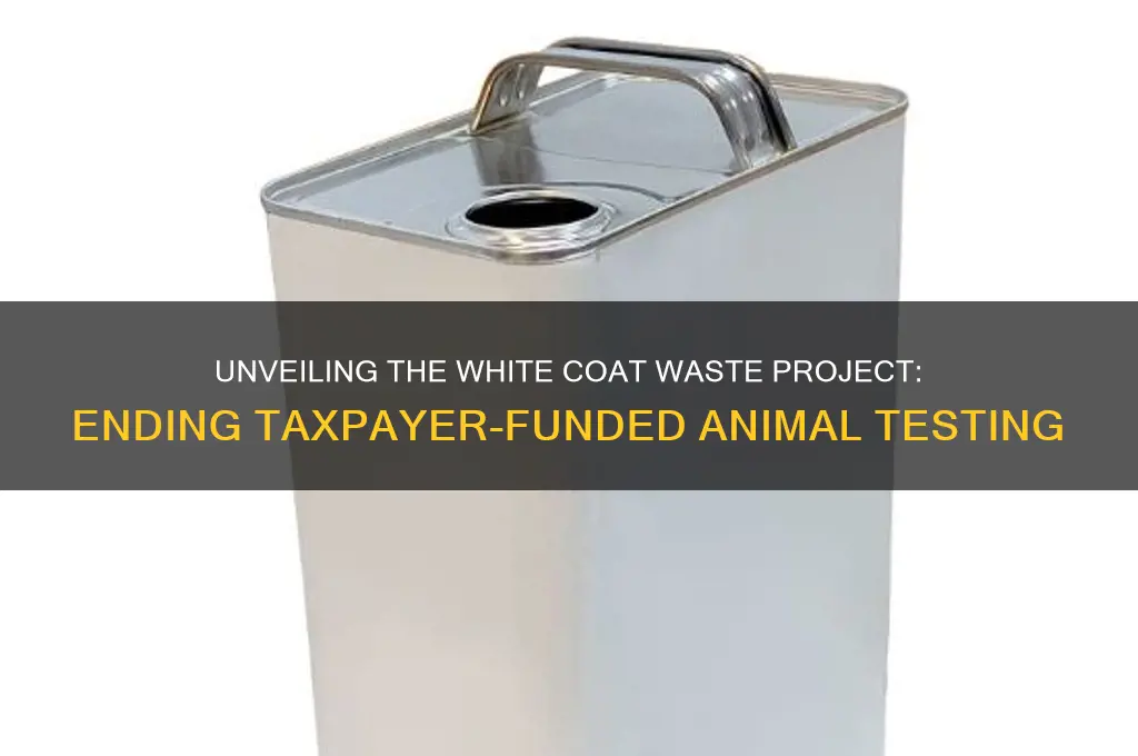 Unveiling The White Coat Waste Project: Ending Taxpayer-Funded Animal ...