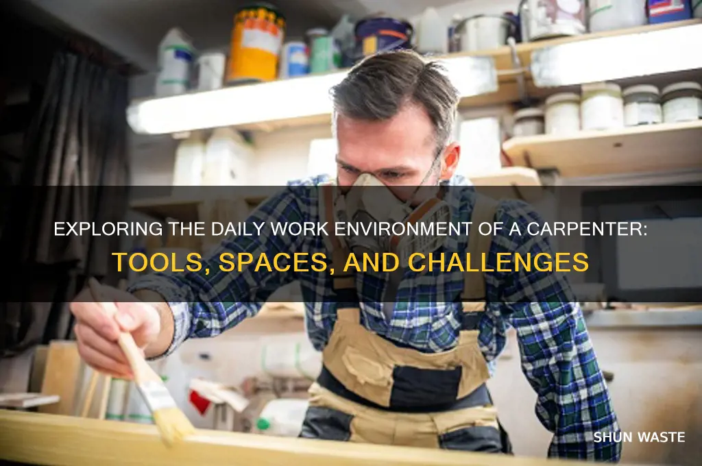 Exploring The Daily Work Environment Of A Carpenter: Tools, Spaces, And ...