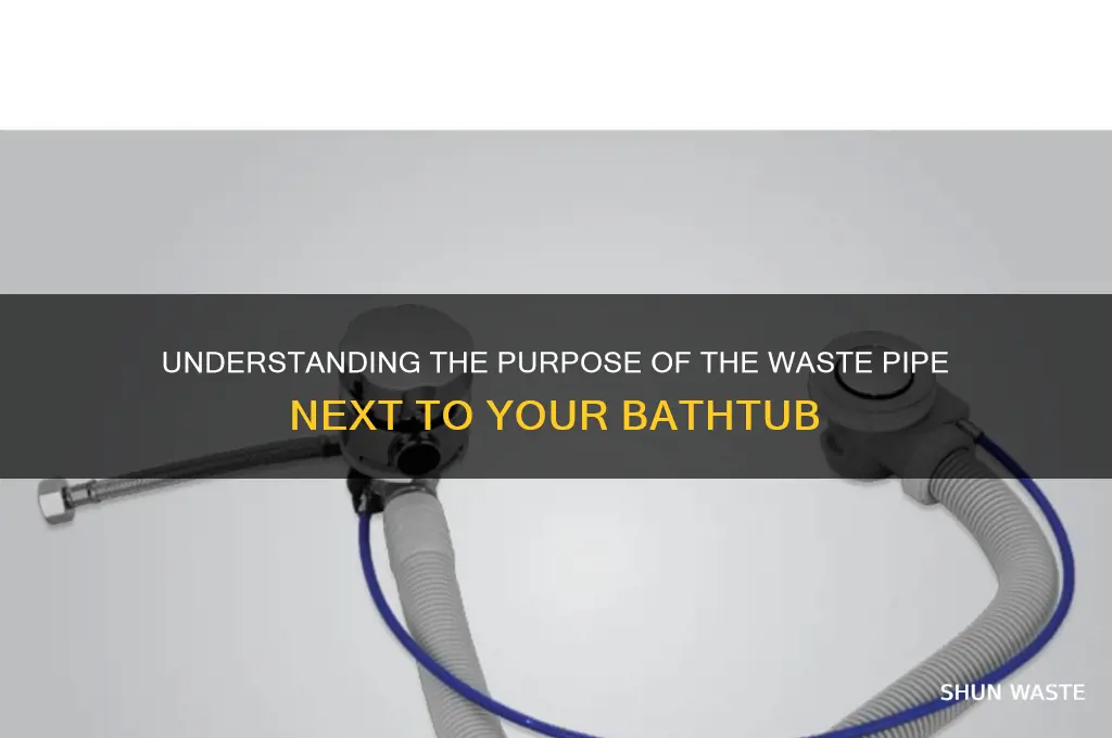 Understanding The Purpose Of The Waste Pipe Next To Your Bathtub ...
