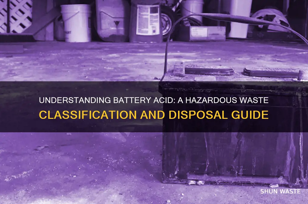 Understanding Battery Acid: A Hazardous Waste Classification And ...