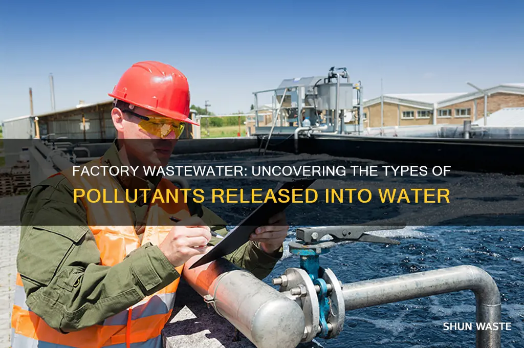 Factory Wastewater: Uncovering The Types Of Pollutants Released Into ...