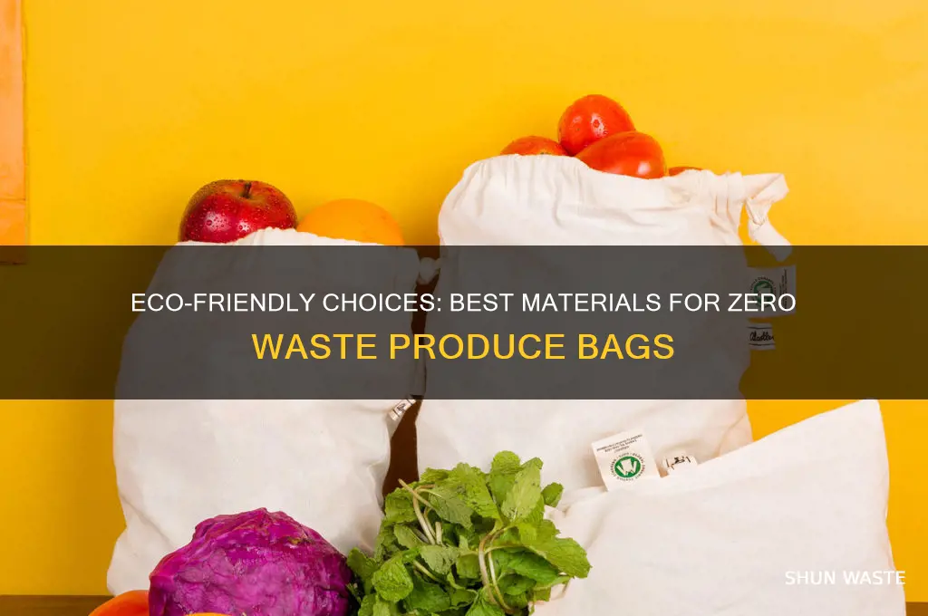Eco-Friendly Choices: Best Materials For Zero Waste Produce Bags ...