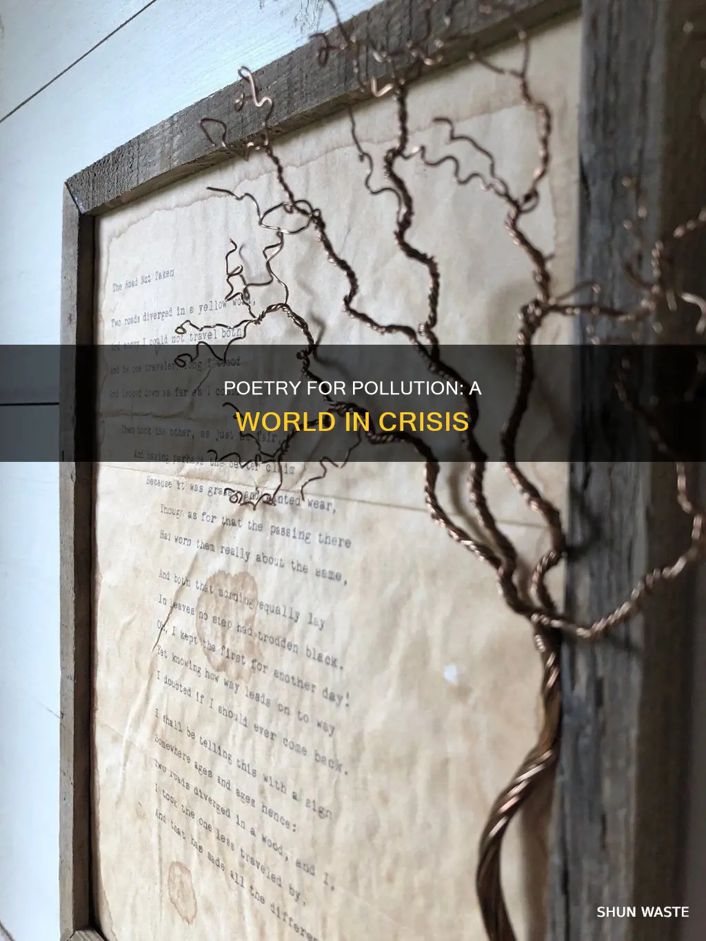 Poetry For Pollution: A World In Crisis | ShunWaste