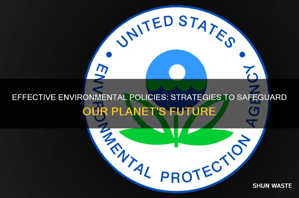 Effective Environmental Policies: Strategies To Safeguard Our Planet's ...